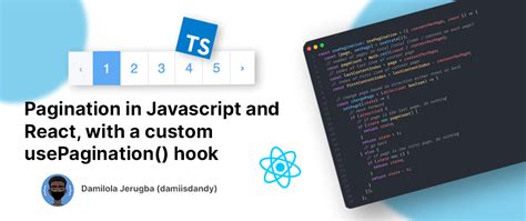 Pagination In Javascript And React With A Custom Usepagination Hook Dev Community