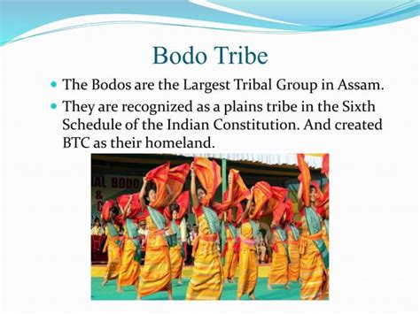 Bodo Tribe Of Assam Pptx