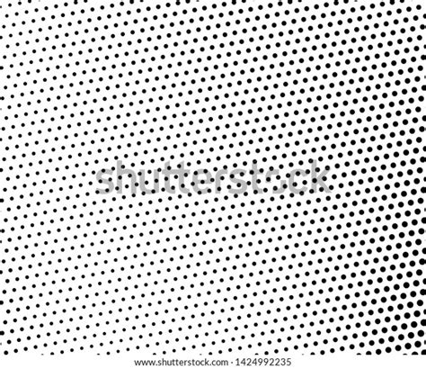Abstract Monochrome Halftone Pattern Futuristic Panel Stock Vector Royalty Free 1424992235