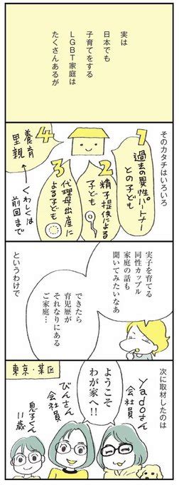 つきあって 年のレズビアンカップルの子どもをもつまでの話 日本 ハラユキ コミックジャーナリズム研究はじめました さんのマンガ ツイコミ 仮