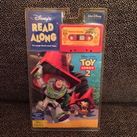 Toy Story 2 Read Along Book And Cassette Tape Disney Pixar New