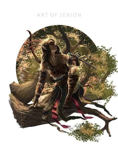 Wild Elf Ranger By Jereel Mirondo Jexion Scrolller