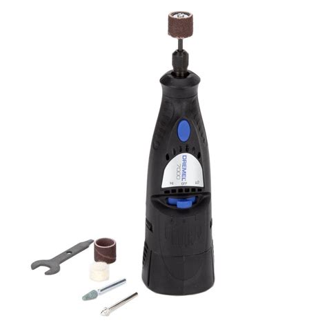 Dremel 7000 Series 6-Volt Alkaline Dual Speed Cordless Rotary Tool with ...