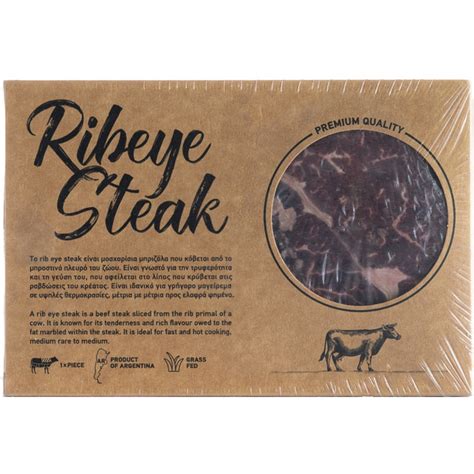Argentinian Grass Fed Ribeye 250g