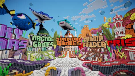 Finding Dory 8 Portal Hub Minecraft Map