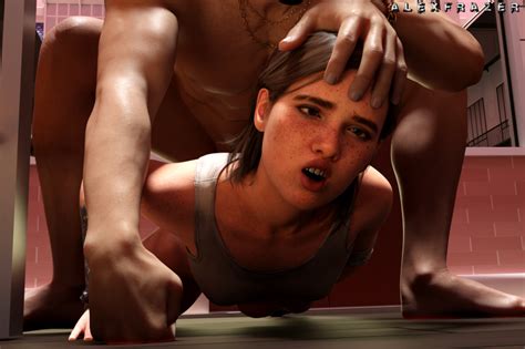 Rule 34 1boy 1girls 3d Alexfrazer Alternate Hairstyle Ellie The Last