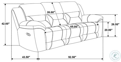Gilson Gray Chenille Reclining Sofa From Coaster Furniture Coleman Furniture