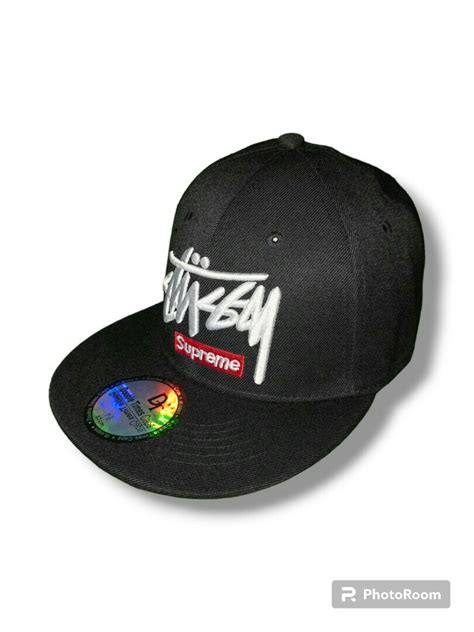 Stussy Supreme Snapback Cap I Hat Mens Fashion Watches And Accessories Caps And Hats On Carousell