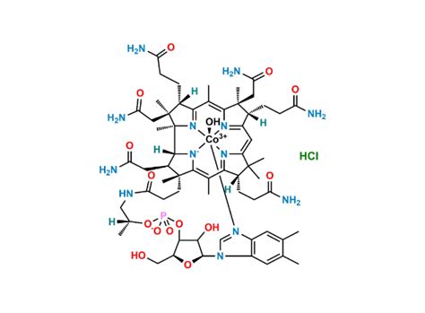 Hydroxocobalamin Hydrochloride 58288 50 9 Synzeal