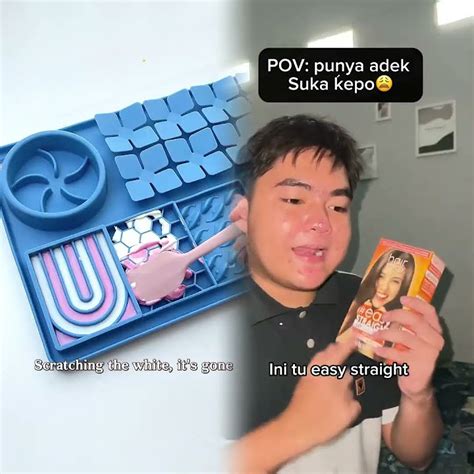 Adek Siapa Sih Ini Tag Adek Kalian🤣btw Pelurus Rambut Ini Keren Banget