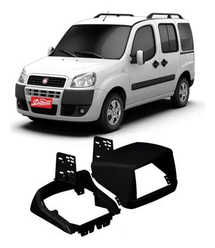 Moldura Para Mp5 Fiat Doblo 2002 A 2021 Radio 7 Polegadas Frete Grátis