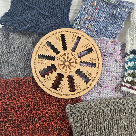 Knitting Gauge Wheel Pintuck And Purl