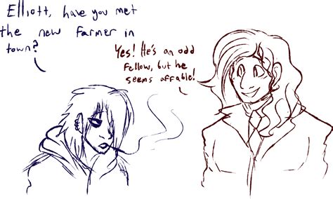 A Silly Doodle Comic I Made Its A Little Odd How The Farmer Can Chow