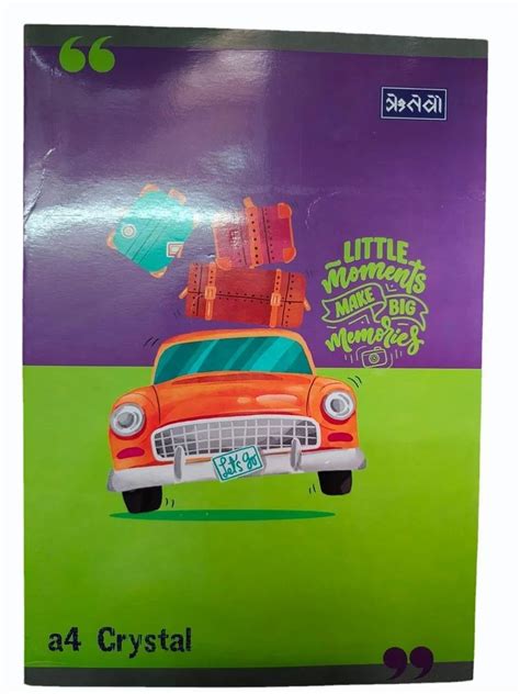 Purple A4 Size Writing Notebook At ₹ 90piece Writing Notebook In