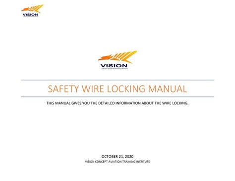 Locking Wire Manualpdf