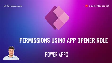 How To Use App Opener Security Role While Sharing Model Driven App Using Custom Security Role