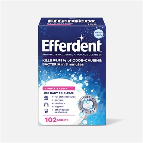 Fsa Eligible Efferdent Original 102 Ct Fsa Store