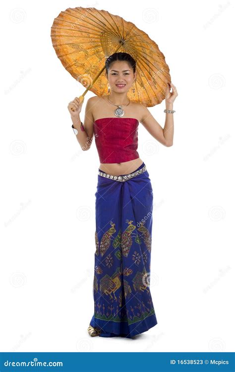 Asian Girl In Traditional Stock Image Image Of Portrait 16538523