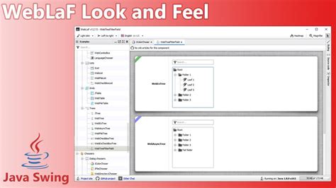 Java Swing How To Install Weblaf Look And Feel Youtube