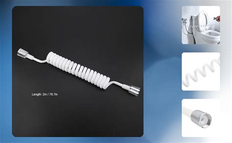 Topincn Brauseschlauch Ersatz Abs Feder Flexibler Brauseschlauch Badezimmer Handbrause