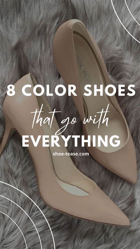 8 Color Shoes That Go With Everything Beige Shoes Heels Dress Shoes Womens Blush Shoes