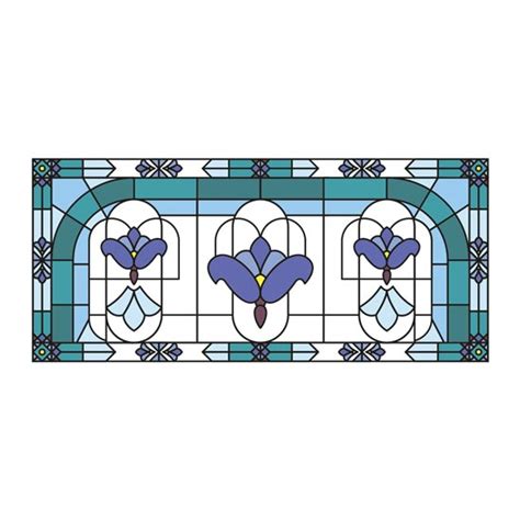 Stella Stained Glass Window Film Lustalux At Home