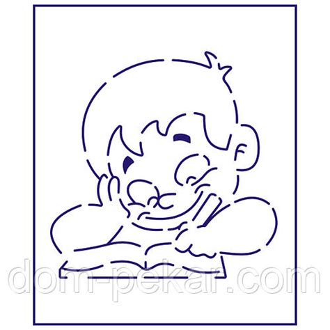 Купити Трафарет Школяр 1010 см Tr 2 ціна 40 ₴ Promua Id