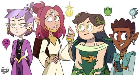 What If Theyre Were Coven Leaders Милые рисунки Мультфильмы