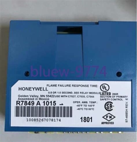 1pc Honeywell R7849a1015 R7849a 1015 Flame Amplifier New Expedited