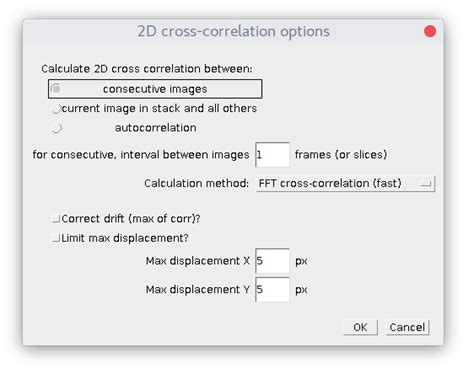 2d Cross Correlation Uu Cellbiologycorrelescence Github Wiki
