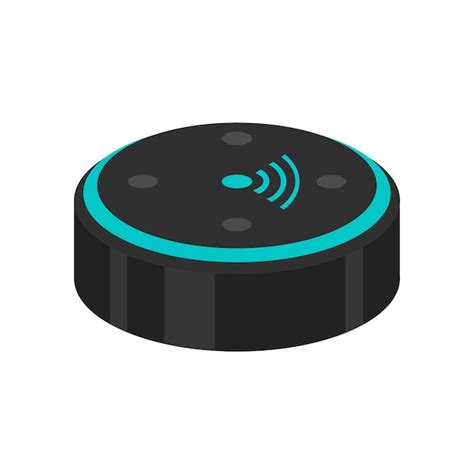 Premium Vector Ai Smart Speaker Icon Flat Illustration Of Ai Smart