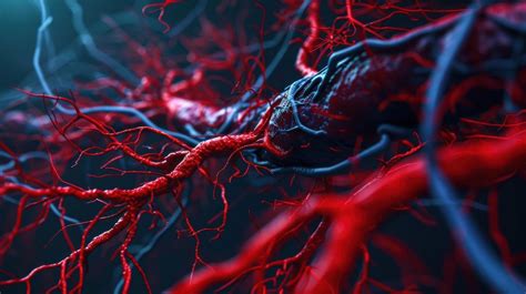 An Angiography Image Illustrating The Blood Vessels Of The Heart