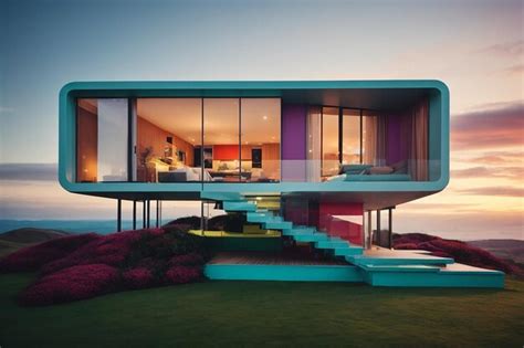 Premium Ai Image Unleash Your Imagination Modular House Design Where