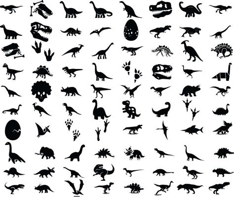 Free Dinosaur Vector Pack K40 Laser Cutter