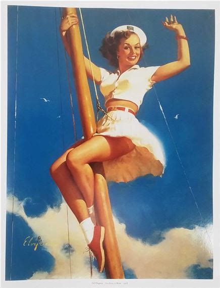 Gil Elvgren Pin Up Book And Gil Elvgren Portfolio Mutualart