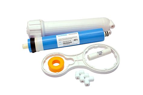 Ionix Ro Membrane Replacement Full Installation Set With Membrane Housing Wrench Flow
