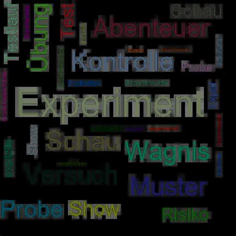 Experiment Synonym
