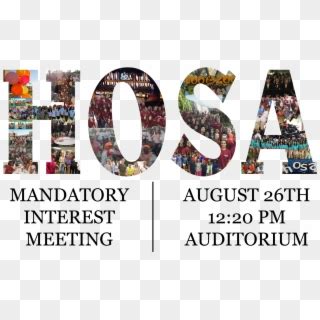 Hosa Logo Black And White Clipart 2496098 Pikpng