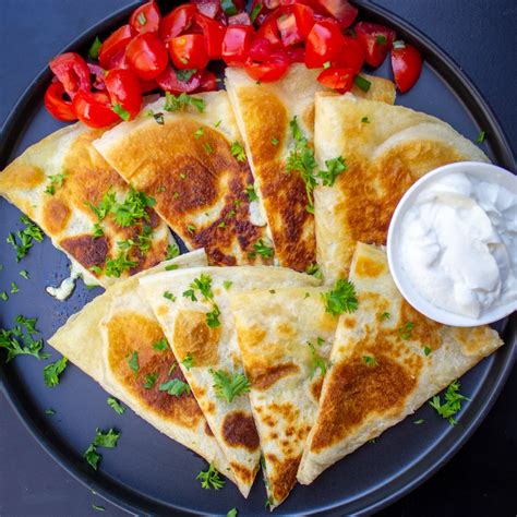 Mexican Cheese Quesadillas