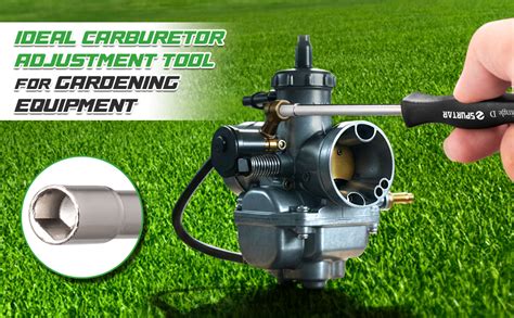 Spurtar 14 Pcs Carburetor Adjustment Tool With Carb Cleaning Kit For