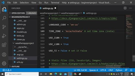 Weather App In Django Welcome Beginners By Aarti Janardan Shelar