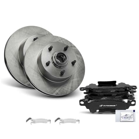 Front Disc Brake Rotors And Ceramic Brake Pads For 1971 Buick Skylark A