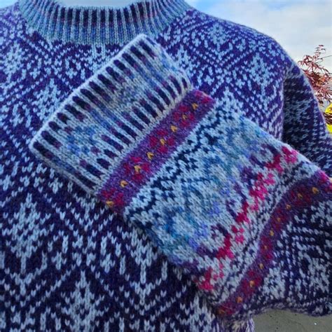 Cromar Jumper Violet Highland Hiddle