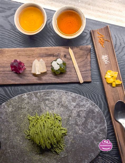 Kohaku Bali Edible Crystal Candy And Matcha Mont Blanc With Tea Experience Oo Foodielicious