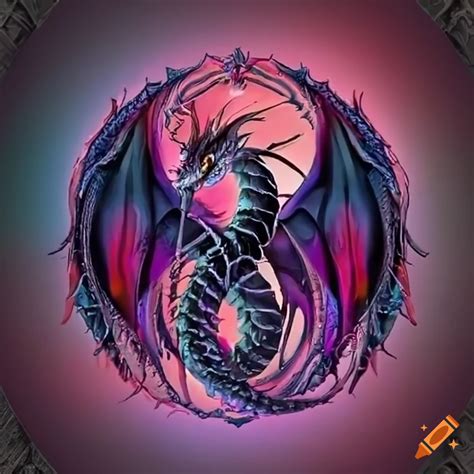 Infinity Symbol With A Dragon On Craiyon