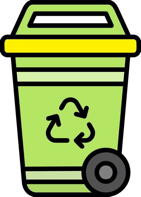 Recycling Bin Creative Icon Design 15074374 Vector Art At Vecteezy