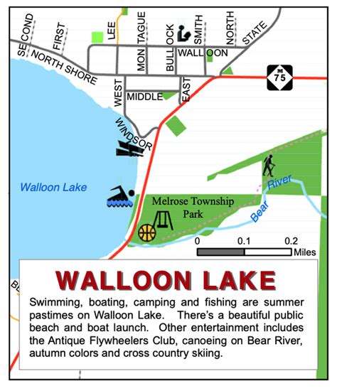 Maps Walloon Lake Michigan Wanderings