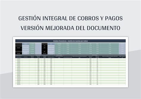 Plantilla De Pagos Excel