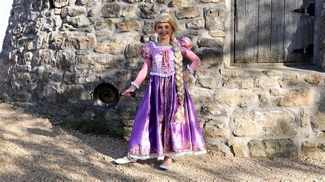Girls Premium Rapunzel Costume