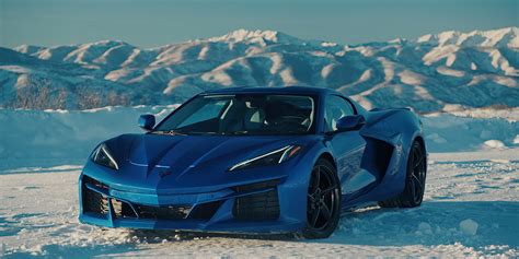 2025 Corvette E Ray Hybrid Sports Car Chevrolet